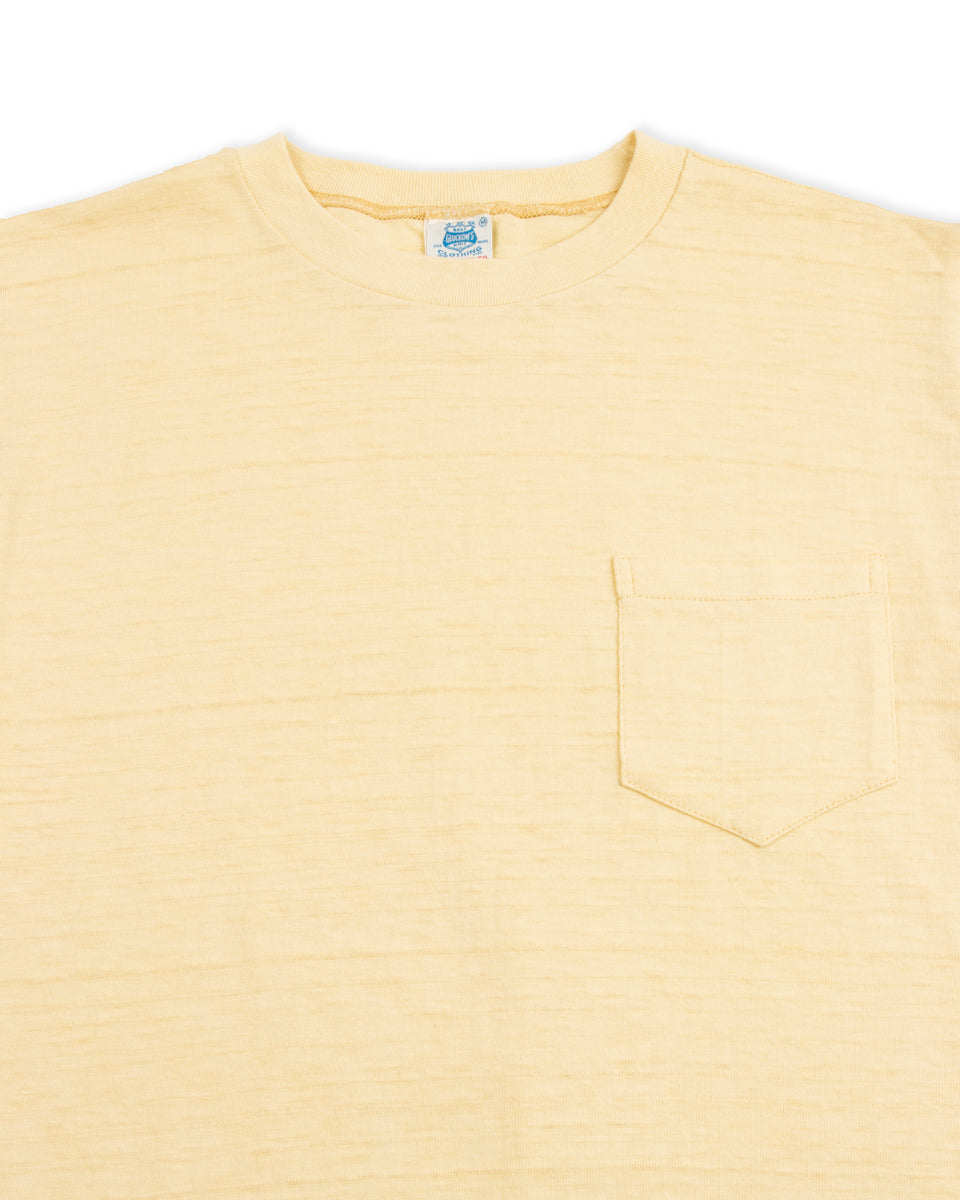 Warehouse Standard Pocket T-Shirt - Yellow – Standard & Strange
