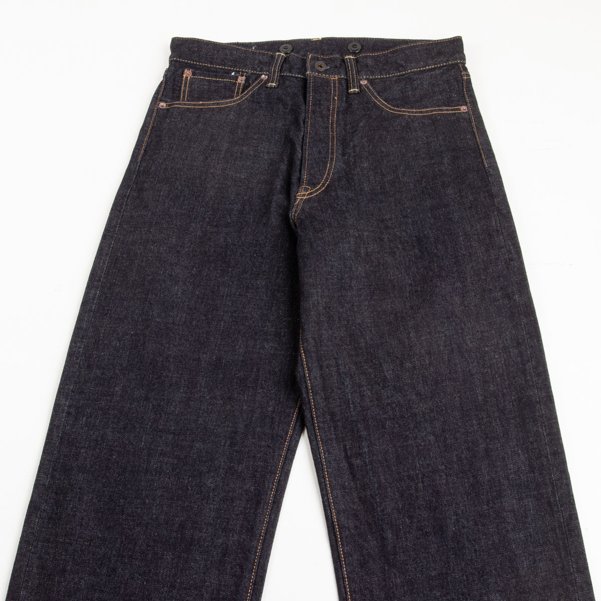 Black Sign BS Denim Pants Wide Straight - 14oz Indigo – Standard & Strange