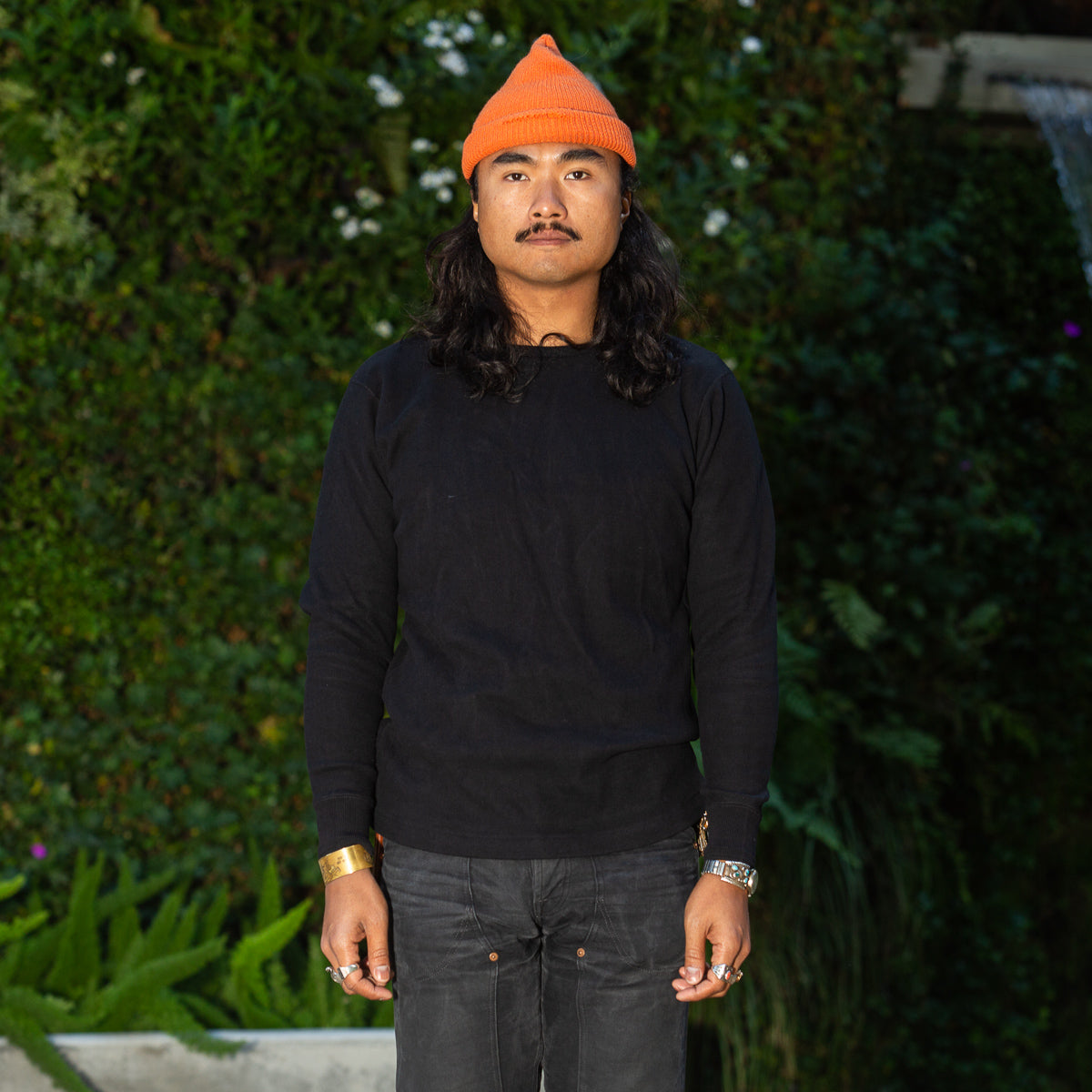 Black Sign Heavyweight 1920s Amish Sweater - Black - Standard & Strange