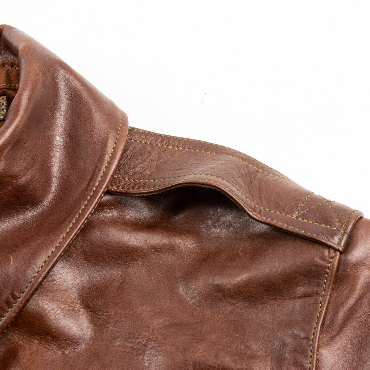 The Real McCoy's Type A-2 Leather Jacket - 100th Bomb Group Chapel in – Standard & Strange