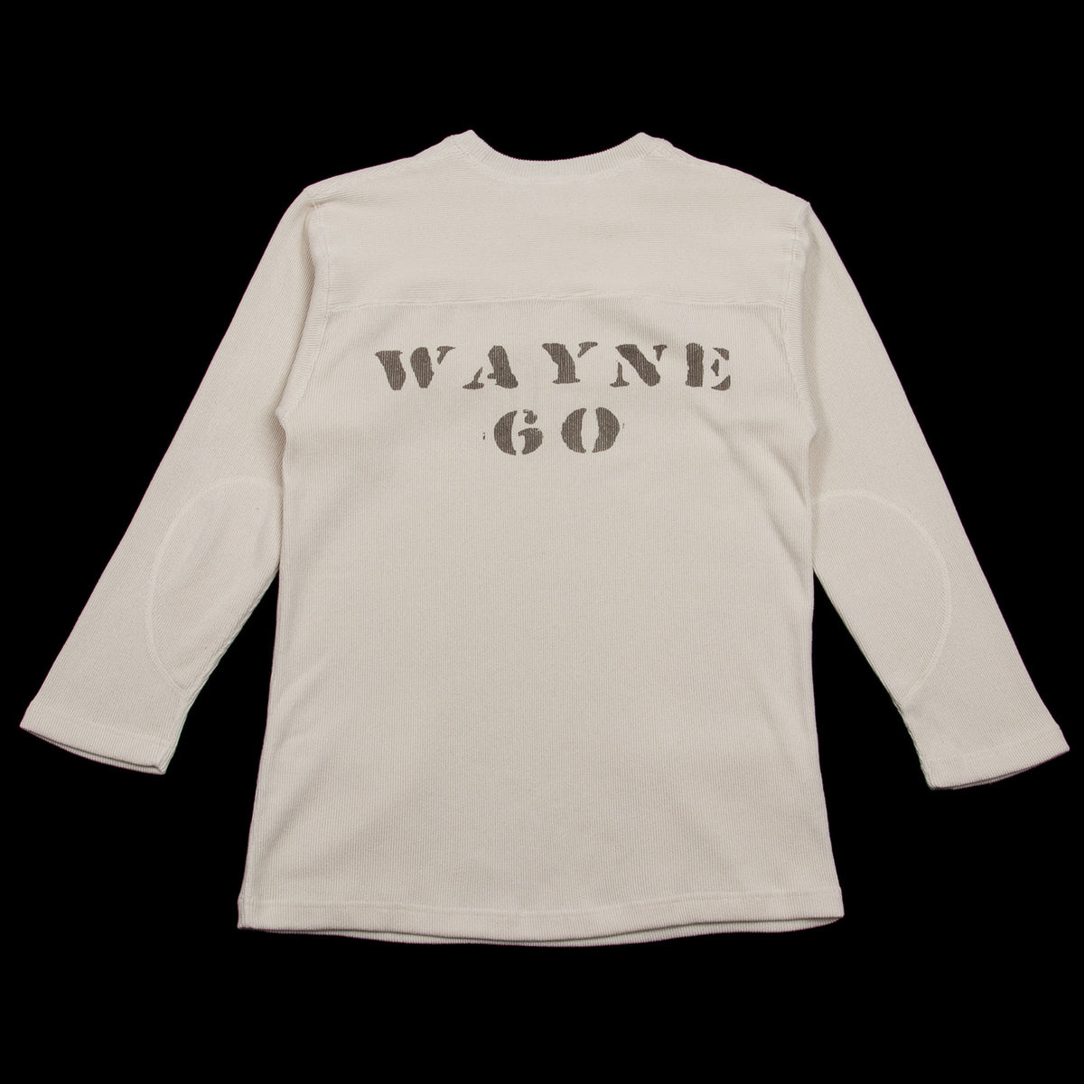 The Real McCoy's Military Football Tee / Wayne - Milk – Standard & Strange