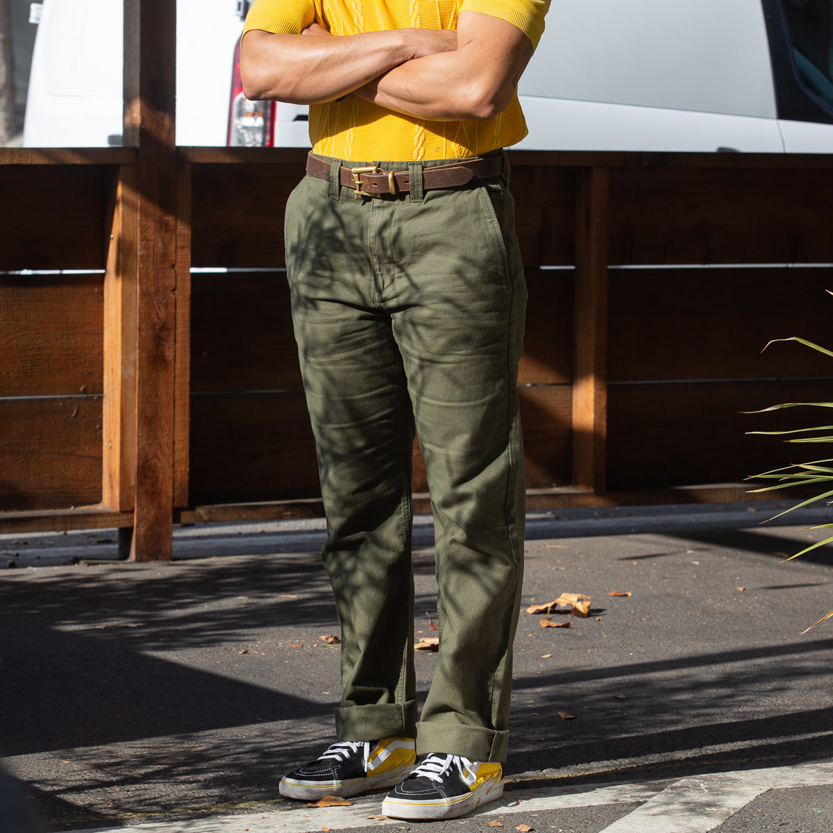 Freenote Deck Pant - Olive – Standard & Strange