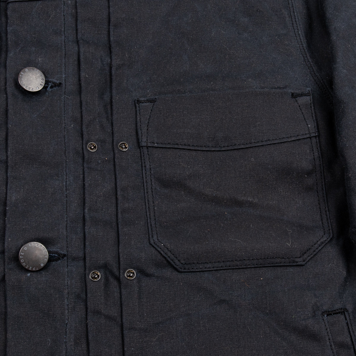 Freenote RJ-1 Jacket - Black Waxed Canvas - Standard & Strange
