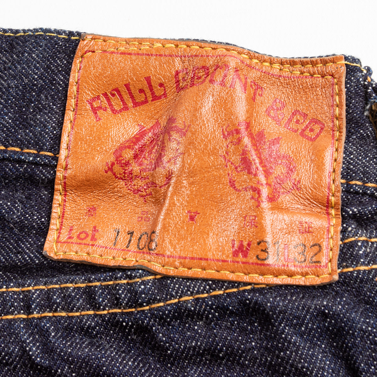 Fullcount 1108W - Mid Rise Slim Straight - One Wash Denim – Standard & Strange