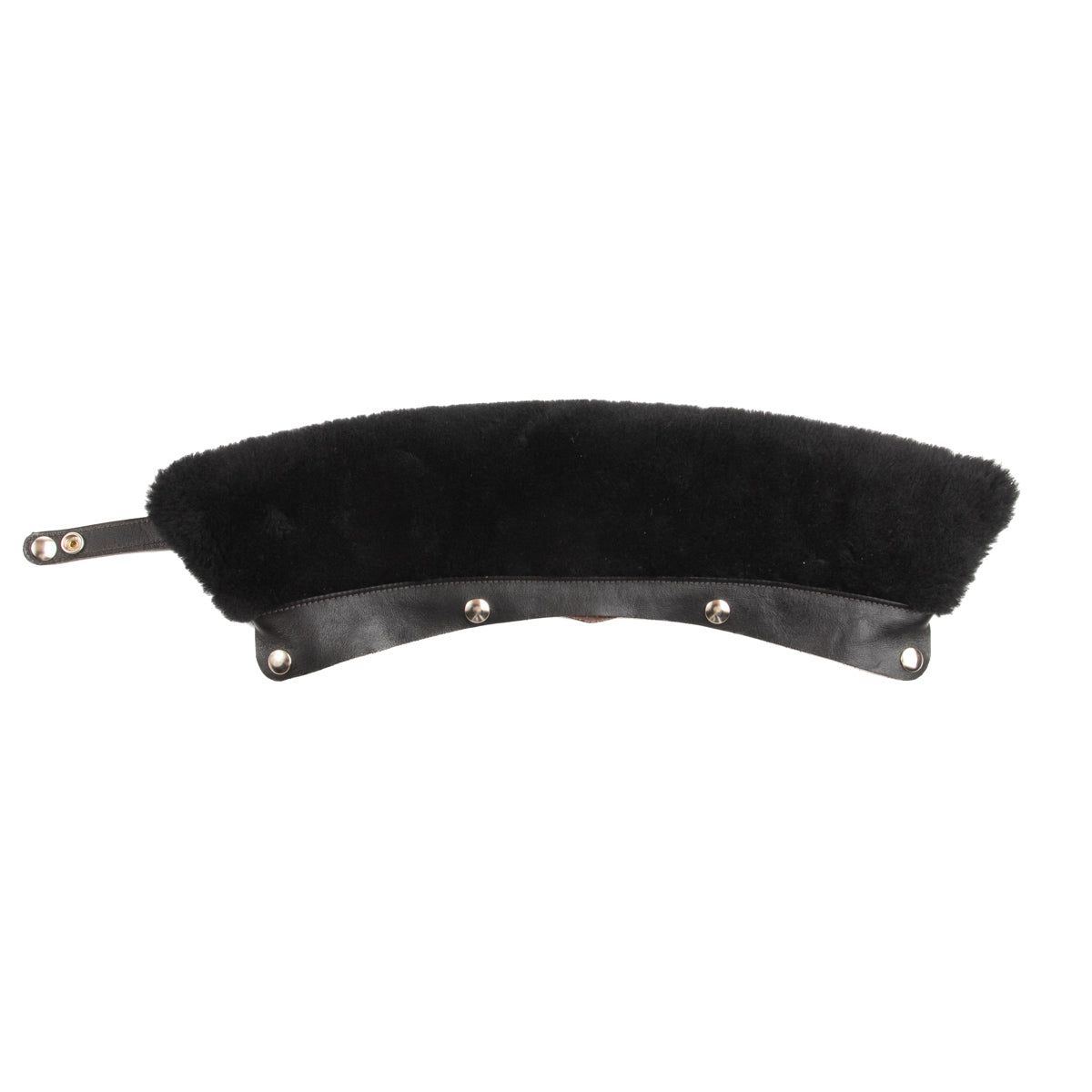 The Real McCoy's Buco Detachable Mouton Collar - Black – Standard & Strange